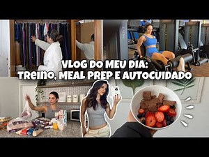 Minha Rotina Saudável + Autocuidado 🏋️‍♀️🍎 | Treino, Comida & Tempo para Mim