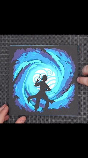 Water 💧 Earth ⛰ Fire 🔥 Air 💨 #papercraft #fyp #smallbuisness #smallbusinesscheck #bekind #learnontiktok #wildlife #avatar #avatarthelastairbender