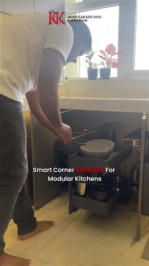 Smart Corner Storage Solution | Magic Corner