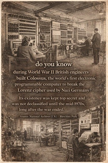 Inside Bletchley Park Colossus in action | #UntoldArchive #hiddenhistory #untoldhistory