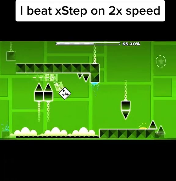Speedhack to Beat xStep at 2x Speed | Geometry Dash Gamer