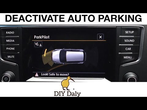 Deactivate Auto Parking Sensors MK7 VW Golf and other models