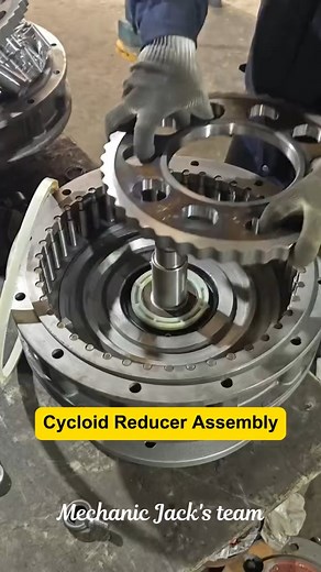 78K views · 275 reactions | Cycloid Reducer Assembly #mechanic #mechanicjack #cycloids #reducer | Mechanic Jack's team | Facebook