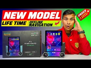 All New MAPPLES Android Stereo | Free Offline Navigation | MAPPLES MapMyindia Android Stereo Review