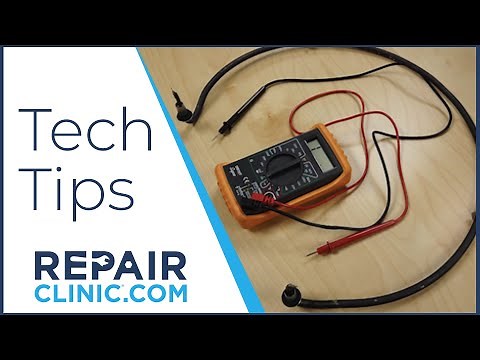 Resistance Testing: Dishwasher Heating Element - Tech Tips from Repair Clinic