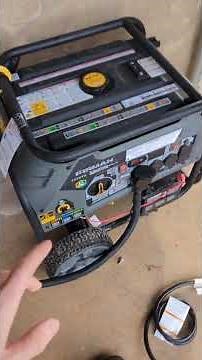 How to Start a Firman Generator (Costco) | Winter Storm Preparation
