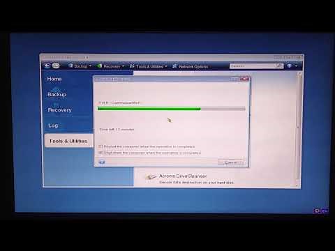How to clone hard disk drive using acronis rescue media