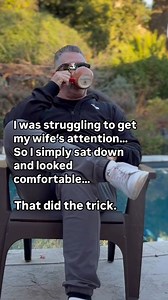 Figured out the secret to getting my wife's full attention. It's almost too easy. | Matt Lisle