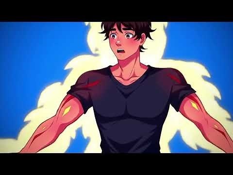 Boy Muscle growth transformation animation