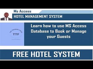 Free Hotel Management System Ms Access