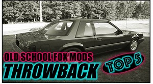 I go through my top five old school foxbody mods! | Foxcast Media