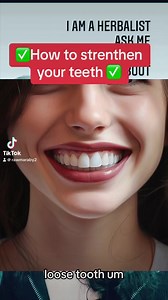How to strenthen your teeth ✅ #looseteeth #bleedinggums Try it https://miraherbals.info/products/gum-relief-oil?_pos=2&_psq=gum&_ss=e&_v=1.0 And https://miraherbals.info/products/gum-tooth-powder?_pos=1&_psq=tooth&_ss=e&_v=1.0 | Raw Maraby