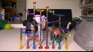 3.3K views · 130 reactions | Micah got this mega marble run kit for his birthday, and Lily & Micah had so much fun putting it together and testing it out today!  Kenneth Chan Photography | Kenneth Chan Photography | Facebook