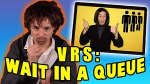 Sometimes you need to learn your patience because you will be waiting in a queue for video relay service... it'll take forever! | danny's skits
