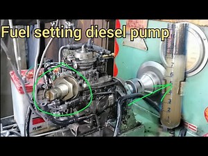 Mitsubishi 4m40 engine fuel pump calibration // 4m40 diesel pump // Mitsubishi intercooler fuel pump
