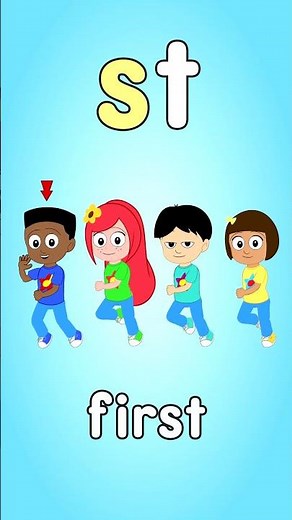 ST Ending Blend Song - Learn to Read #shorts