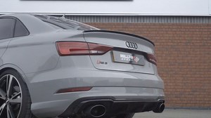 5.8K views · 141 reactions | Hear the new 80mm, freer flowing, Non-Res Cat Back for the RS3! A variety of updates are available for both the Sportback and Saloon, Pre and Post Facelift as well as OPF/GPF equipped or Non-equipped variants. This upgrade is available as a cat-back as well as a turbo-back. | Milltek | Facebook