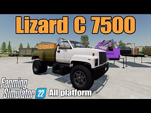 Lizard C 7500 / FS22 mod for all platforms
