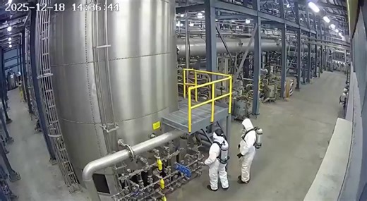 Saquib Hayat on Instagram: "⚠️ 𝐓𝐡𝐢𝐧𝐤 𝐫𝐨𝐮𝐭𝐢𝐧𝐞 𝐰𝐨𝐫𝐤 𝐢𝐬 𝐚𝐥𝐰𝐚𝐲𝐬 𝐬𝐚𝐟𝐞? 𝐖𝐚𝐭𝐜𝐡 𝐭𝐡𝐢𝐬. In under 3 seconds, a routine valve inspection turned into a violent explosion and gas release. This incident proves that PPE is never optional—protective suits and respirators saved lives. The most dangerous accidents happen during familiar tasks, when focus drops. Strict LOTO, pressure verification, and isolation are non-negotiable. Fast-acting alarms and automated systems prevent