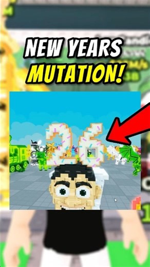 NEW YEARS 2026 EVENT and NEW MUTATION! #roblox #shorts #stealabrainrot