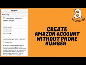 How To Create Amazon Account Without Phone Number (2022)