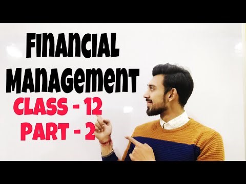 Financial management | business studies | class - 12
