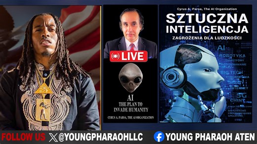 YOUNG PHARAOH INTERVIEWS CYRUS PARSA ABOUT HIS LAWSUIT! AGAINST "ARTIFICIAL INTELLIGENCE"!