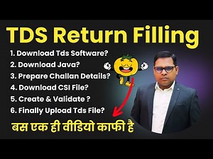 TDS Return Filling Process | How to File TDS Return Online by The Accounts
