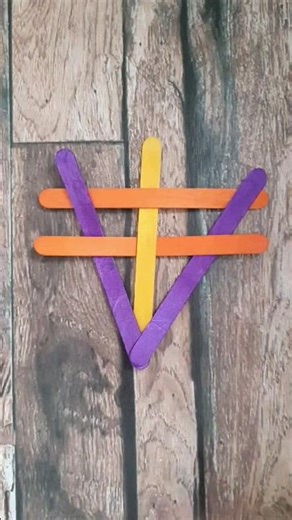 Popsicle lollipop stick hand grenade throw exploding ninja star #diy #popsiclesticks #lollipop #toy