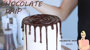 27K views · 1K reactions | The drip on a cake is actually really easy! This flawless technique will show you how to make the perfect ganache as well as how to decorate your cake so that it comes out perfectly every time! | Neurotic Mom | Facebook