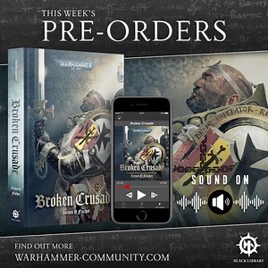3K views · 68 reactions | Join the Black Templars on crusade in the new Black Library novel! Pre-order Broken Crusade now: ow.ly/GH7c50TT8yk | Black Library | Facebook