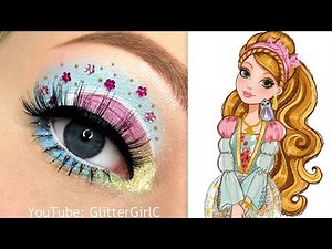 Ever After High ASHLYNN ELLA Makeup Tutorial