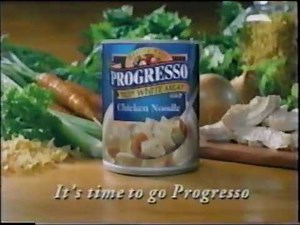 Progresso - Chicken Noodle Soup vs Campbell Stars - Moving Day Commercial (2000)