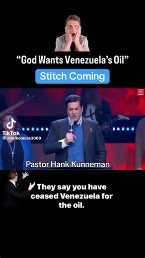 God Wants Venezuelan Oil For America