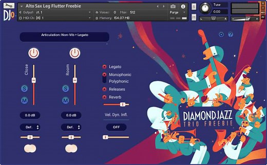 Strezov Sampling Offers FREE Diamond Jazz Trio For Kontakt Player