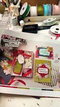 Traditions of Christmas Stampin Up! Online Class with Cheri’s Cards