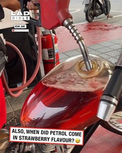 This petrol tank is completely see-through 😲 #fblifestyle | LADbible