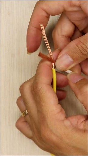 Multi-core and 7-core wiring techniques #electrician #short