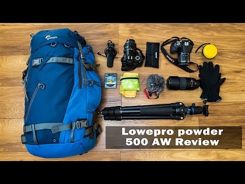 Lowepro Powder 500 AW | Gear Review | Best camera bag 2022?