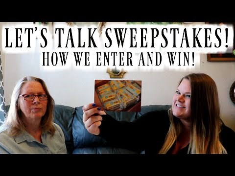 HOW TO ENTER AND WIN SWEEPSTAKES! | CHATTING ABOUT OUR HOBBY!