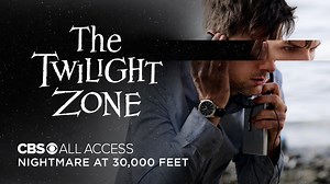 The Twilight Zone takes flight April 1, starring Adam Scott in "Nightmare at 30,000 Feet," only on CBS All Access: http://bit.ly/2USoix4 | The Twilight Zone