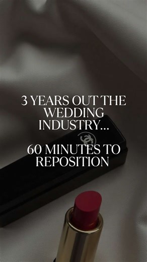3 years out of the bridal industry. 60 minutes to reposition 🔥 This client almost quit weddings - One hour later, she had a 90-day plan 👇 She came into our 1:1 coaching call unsure of herself, years in the industry, solid experience… But questioning her skill set. Questioning whether she even belongs in weddings anymore. In fact… she stepped away from bridal for almost 3 years. Now she’s ready to return! 🥳 But, she’s recognised the market has shifted… The online space for bridal hairstylists 