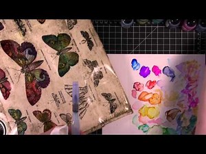 Painting with Alcohol Inks