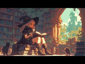 Magic Library | Relaxing Medieval Music, Fantasy Celtic Music, Bard Ambience