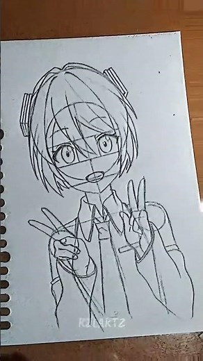 How to Draw Hatsune Miku ✏️💙 Step by Step Tutorial! (CTTO)