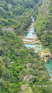 87K views · 5.4K reactions | Semuc Champey visto desde el cielo: un paraíso turquesa #Drone502 #Guatemala | Guate Maya 502 | Facebook