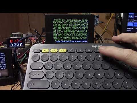 ESP32 CW Keyboard & Decoder