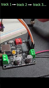 Quick MP3 Player Hack 8 Tracks 1 Button 🎶 #Arduino