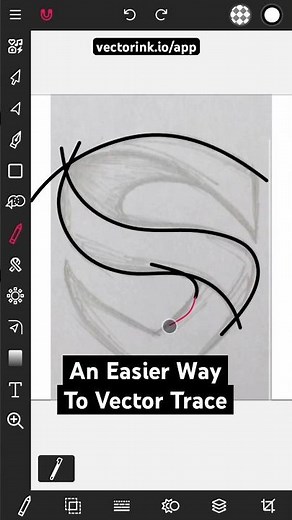 An Easier Way To Vector Trace an Image #designtutorial #vectortracing #vectorink