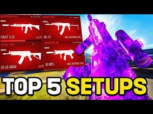 *NEW* BEST META TOP 5 LOADOUTS in WARZONE